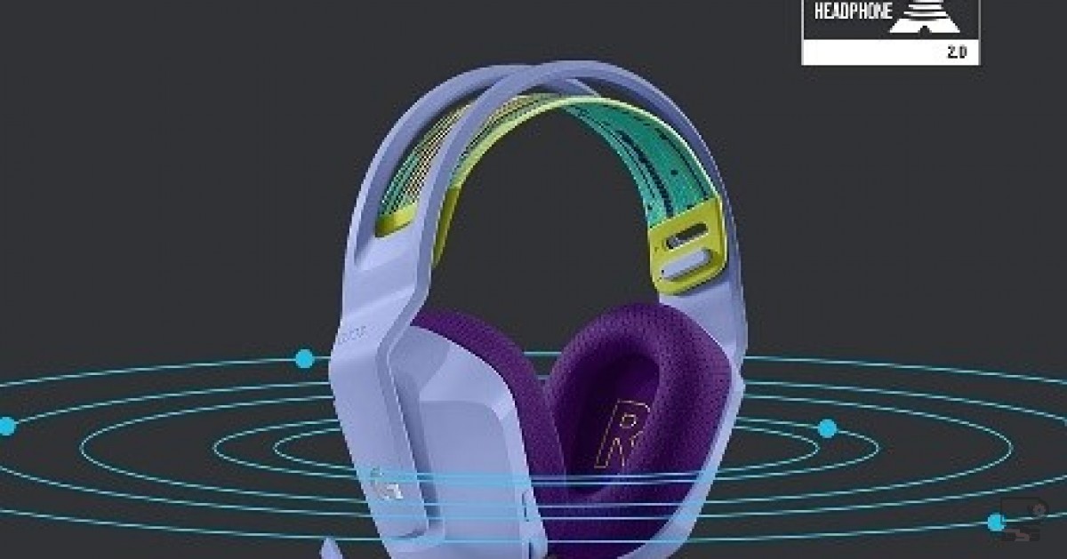 Học viện Vian Beauty - Tai nghe Logitech G733 LIGHTSPEED Wireless Lilac